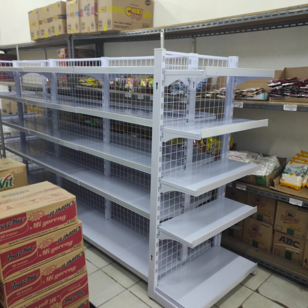 Jual Rak Toko, Rak Minimarket Gondola, Rak Display Supermarket Swalayan ...